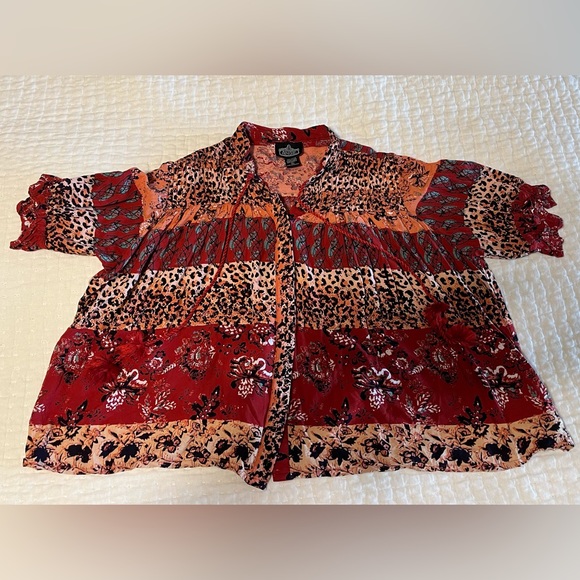 Angie | Tops | Angie Loose Fit Flowy Top | Poshmark